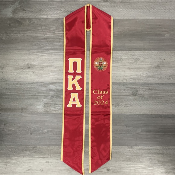 Accessories | Pi Kappa Alpha Class Of 225 Graduation Stole Sash | Poshmark